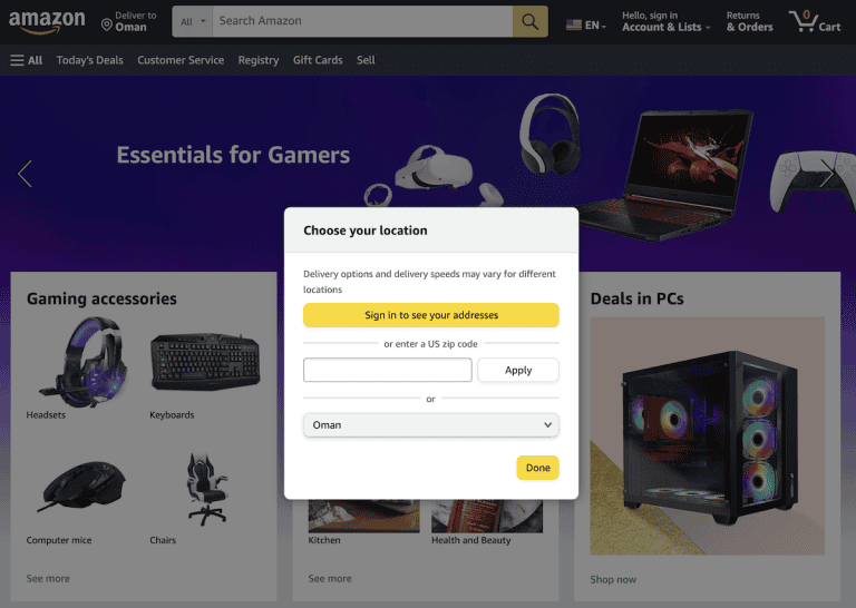 Does Amazon Ship to Oman? (How To, Fees, and More)