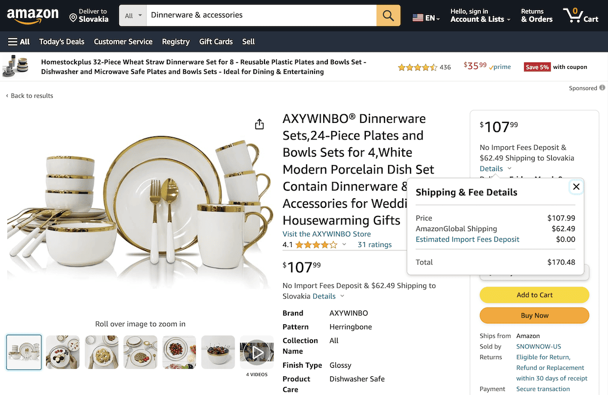 Does Amazon Ship to Slovakia? (How To, Fees, and More)