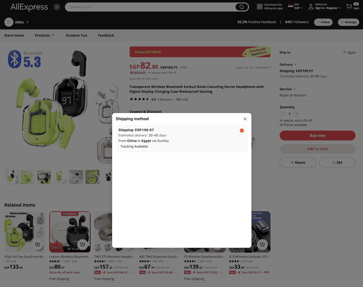 Does Aliexpress Ship to Egypt? (How-To)