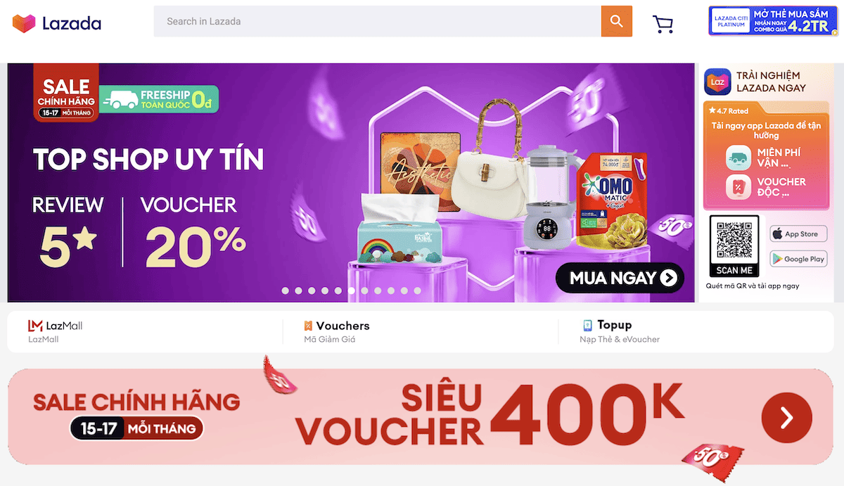 8 Best Online Shopping Sites in Vietnam