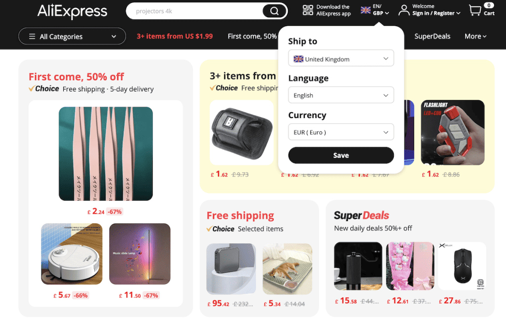 9 Best Online Shopping Sites in The UK