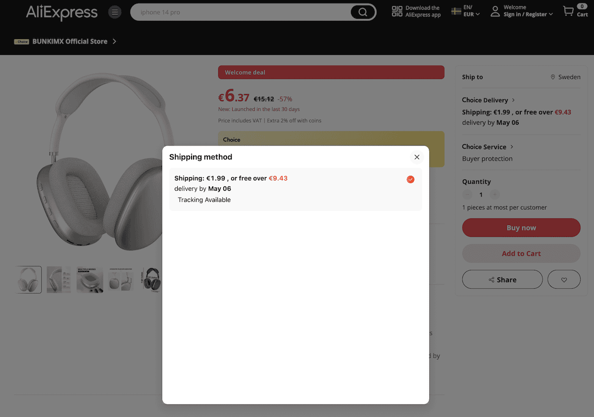 Does Aliexpress Ship to Sweden? (How-To)